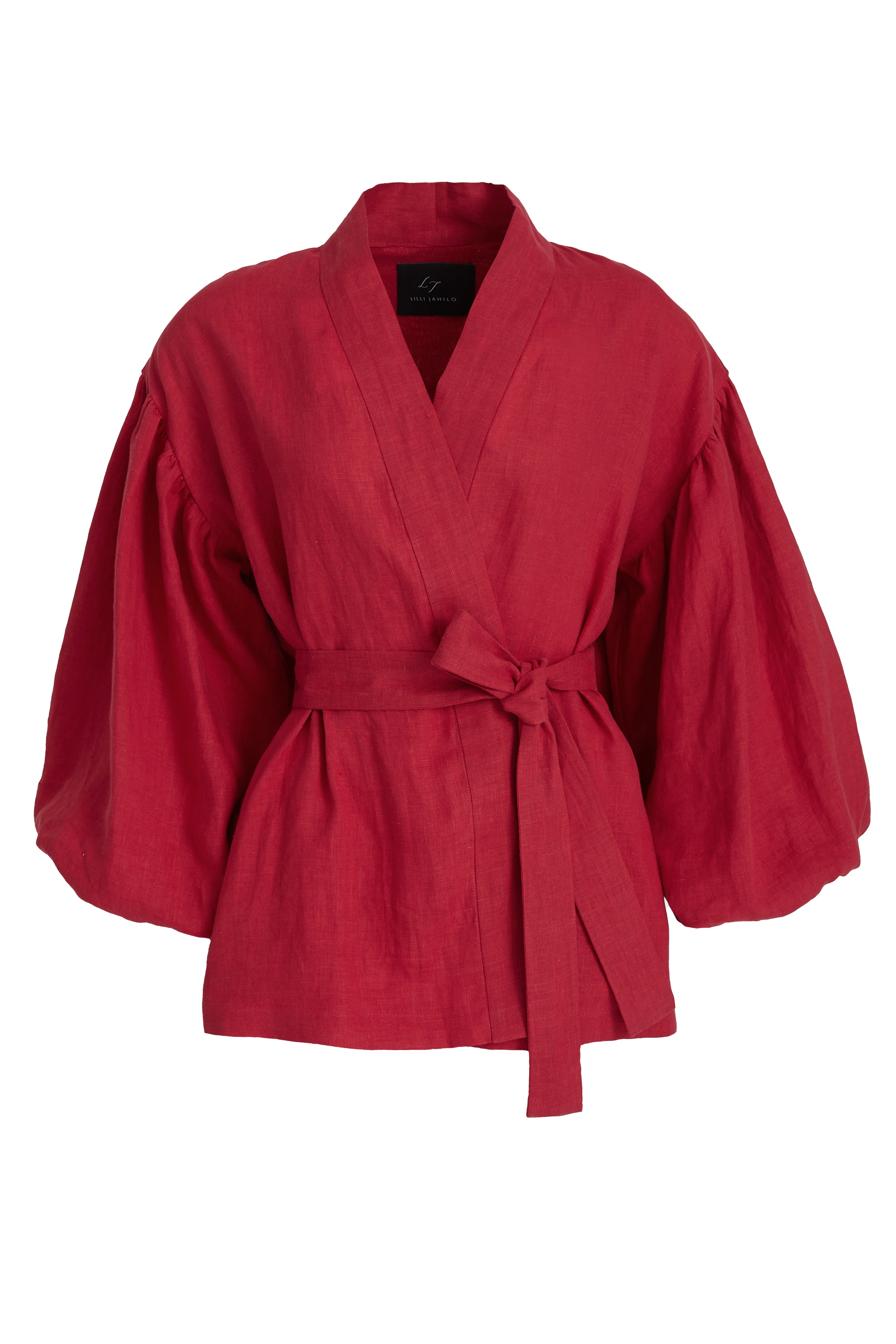 Orion Short Linen Manteau – Lilli Jahilo